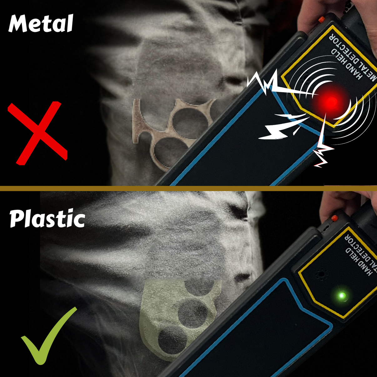 Single Knuck - One Finger Plastic Knuckles